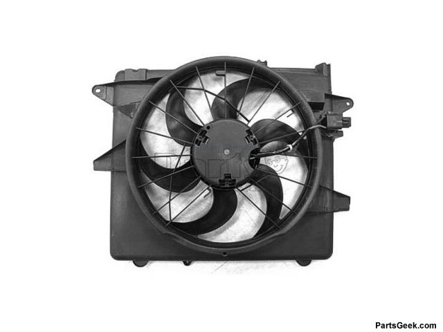 Ford Radiator Fan | Edge Flex Focus Fiesta - 2014 2009 2008 2012