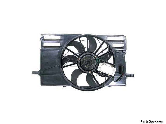 Volvo S40 Radiator Fan - Cooling System - Dorman TYC Action Crash Flex ...