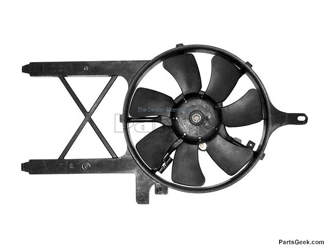 21 2021 Nissan Frontier Radiator Fan Assembly - Cooling System - Action ...