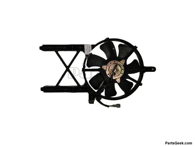 Nissan Frontier Radiator Fan - Cooling System - Replacement Dorman ...