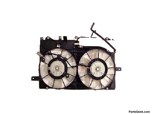 Toyota Prius Radiator Fan - Cooling System - Replacement Action Crash ...