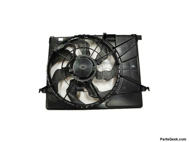 Hyundai Sonata Radiator Fan - Cooling System - Action Crash TYC GPD ...