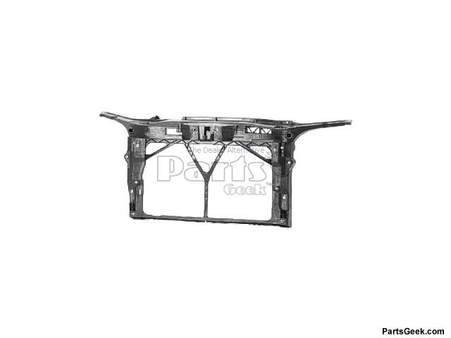 Mazda 3 Radiator Support - Replacement Radiator Support - Action Crash ...