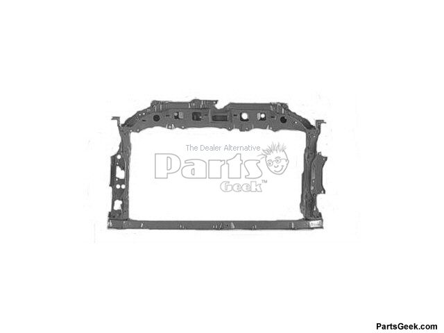Toyota Yaris Radiator Support - Replacement Radiator Support - Action ...