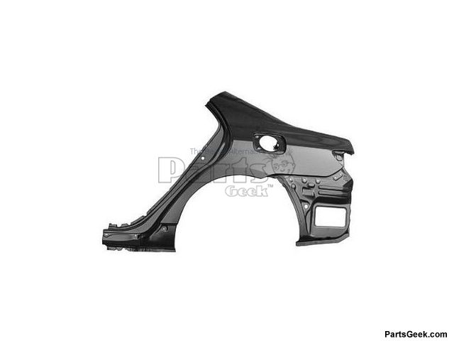 10 2010 Toyota Corolla Quarter Panel - Body Mechanical & Trim - Action ...