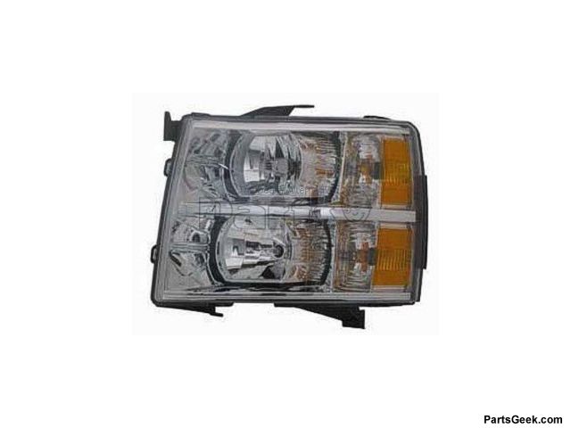 11 2011 Chevrolet Silverado 1500 Headlight Assembly - Body Electrical ...