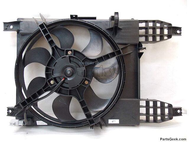 Chevrolet Aveo Radiator Fan - Cooling System - Replacement Action Crash ...
