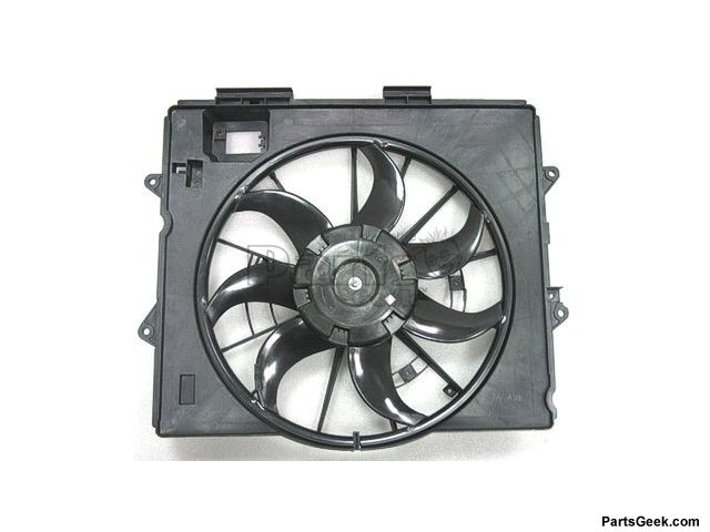 Cadillac CTS Radiator Fan - Cooling System - Replacement TYC Action ...
