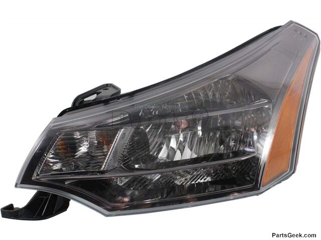 10 2010 Ford Focus Headlight Assembly - Body Electrical - Action Crash ...