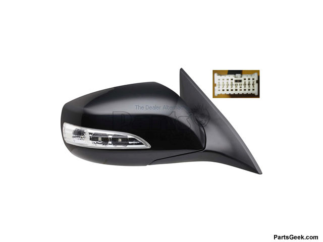 Hyundai Genesis Coupe Mirror - Side View Mirrors - Action Crash Brock ...
