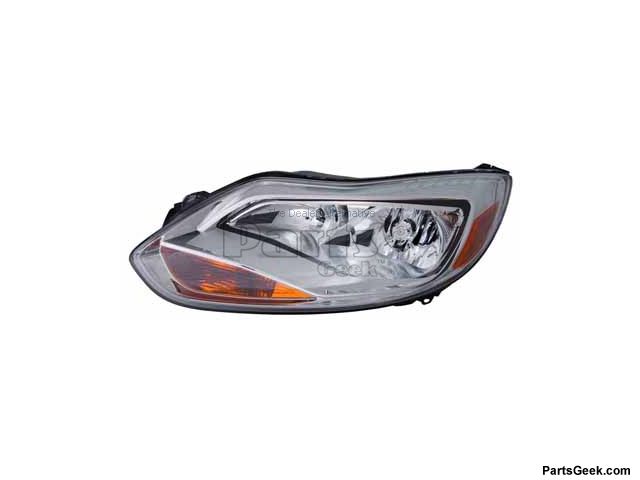 12 2012 Ford Focus Headlight Assembly - Body Electrical - Action Crash ...