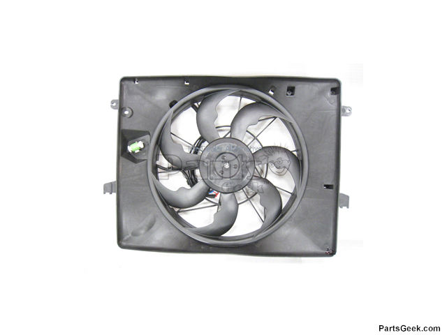 Hyundai Genesis Coupe Radiator Fan - Cooling System - Action Crash ...
