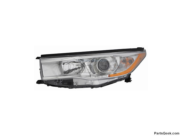 15 2015 Toyota Highlander Headlight Assembly - Body Electrical - Action ...