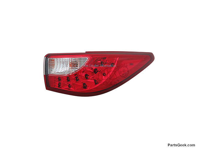 15 2015 Infiniti QX60 Tail Light Assembly - Body Electrical - Action ...