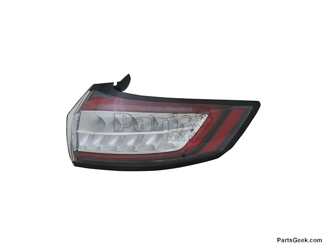 16 2016 Ford Edge Tail Light Assembly - Body Electrical - Action Crash ...