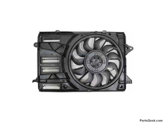 17 2017 Chevrolet Malibu Radiator Fan Assembly - Cooling System - AC ...