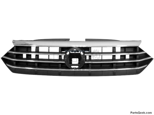 VW Volkswagen Jetta Grille - Grill - Replacement Action Crash DIY ...