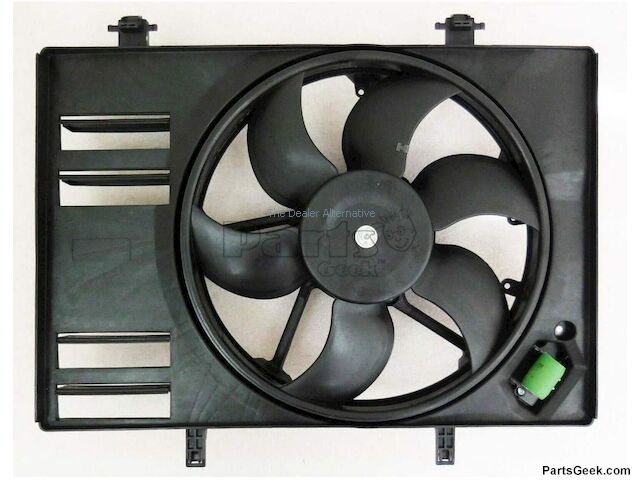 Ford EcoSport Radiator Fan - Cooling System - Replacement TYC Autopart ...