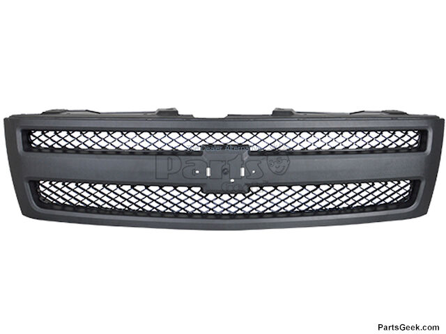12 2012 Chevrolet Silverado 1500 Grille Assembly - Body Mechanical ...