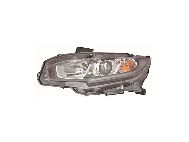 2016-2021 Honda Civic Headlight Assembly - Action Crash HO2502173V ...