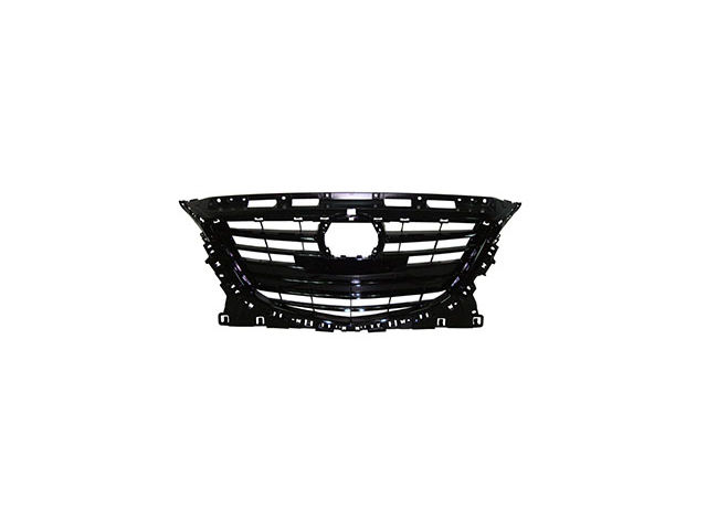 2014-2016 Mazda 3 Sport Grille Cover - Action Crash MA1201100 - Front ...