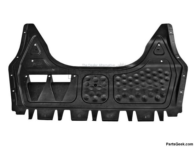 10 2010 Volkswagen Jetta Lower Engine Cover - Body Mechanical & Trim ...