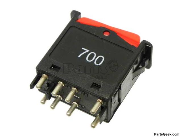 Mercedes Hazard Flasher Switch | 560SL 300D 380SL E320 - 1987 1983 1985 ...