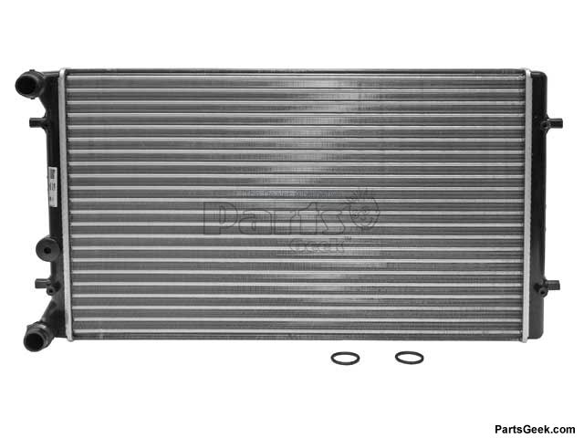VW Volkswagen Jetta Radiator - Auto Radiators - Nissens Action Crash ...