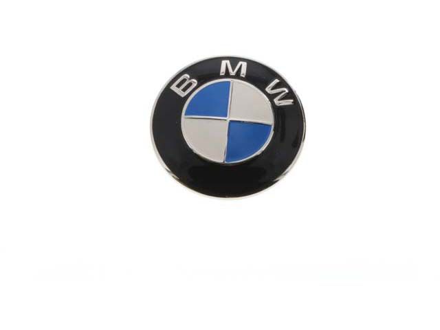 1977-1983 BMW 320i Hood Emblem - Genuine 51 14 5 480 181 - PartsGeek.com