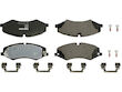 2010-2012, 2014-2017 Land Rover Range Rover Brake Pad Set - Ferodo ...