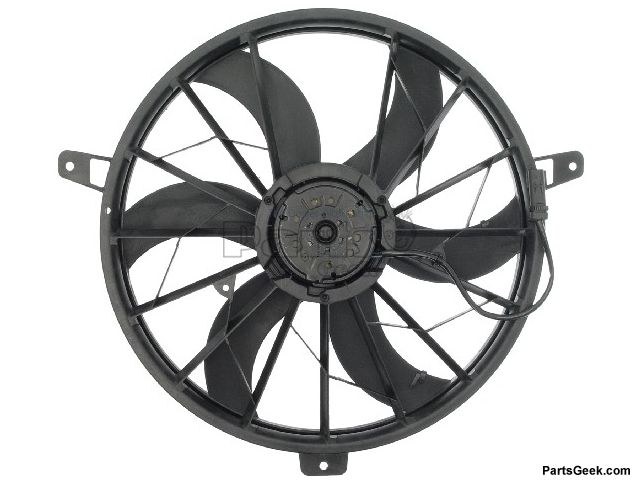 Jeep Grand Cherokee Radiator Fan - Cooling System - Replacement TYC ...