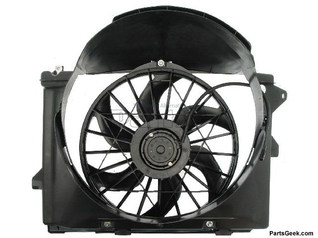 97 1997 Lincoln Town Car A/C Condenser Fan Assembly - Climate Control ...
