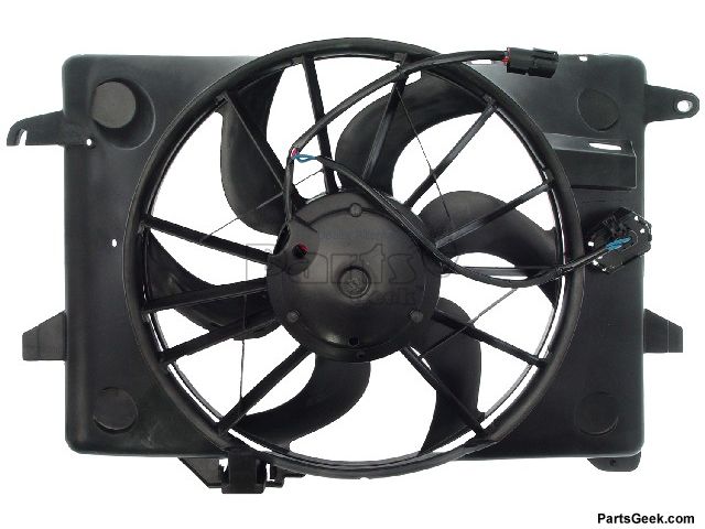Lincoln Town Car Radiator Fan - Cooling System - Replacement Dorman TYC ...
