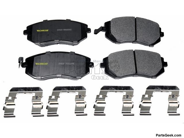 09 2009 Subaru Forester Brake Pad Set - Brake - AC Delco, API, Advics ...