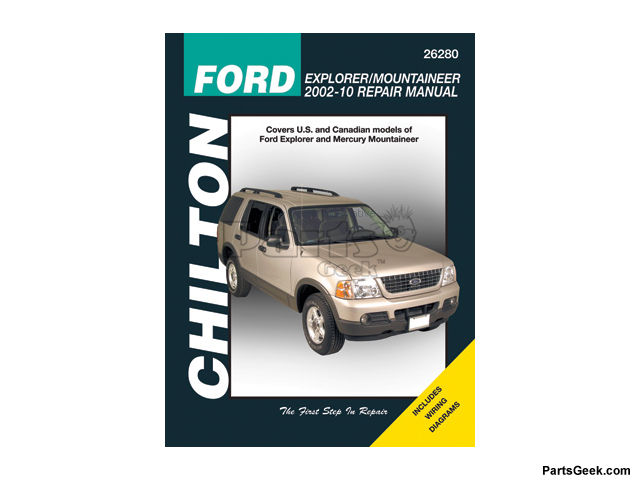 Ford Explorer Repair Manual - Service Manual - Haynes Chilton - 2002 ...