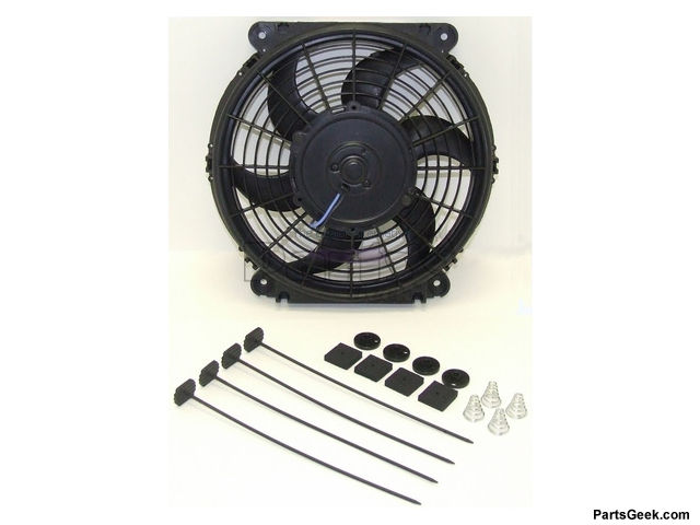 Chevrolet Camaro Radiator Fan - Cooling System - Action Crash AC Delco ...