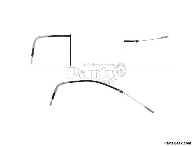 Chevrolet Impala Parking Brake Cable - Braking Cables - AC Delco ...