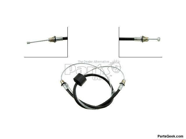 Ford Ranger Parking Brake Cable - Braking Cables - Dorman Raybestos API ...