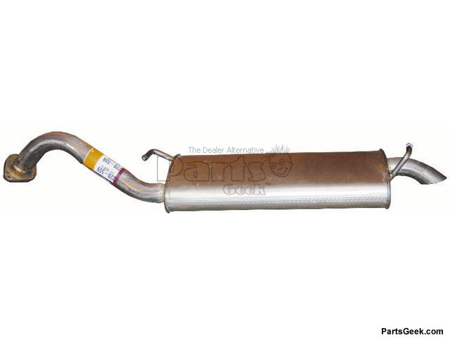 03 2003 Toyota Corolla Muffler - Exhaust - AP Exhaust, API, Bosal ...