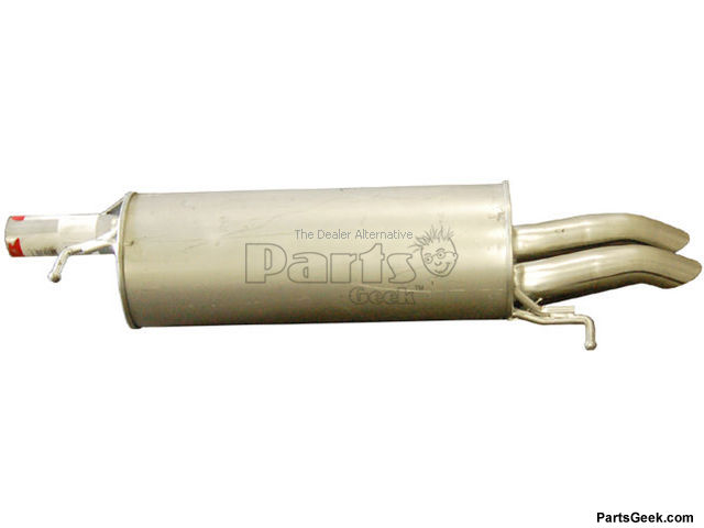 VW Volkswagen Passat Muffler - Mufflers - Bosal API Ansa - 2002 2003 ...