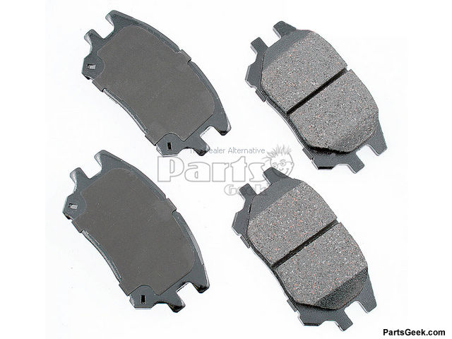 Lexus RX300 Brake Pads - Disc Brake Pad - DuraGo Centric TRQ Akebono ...