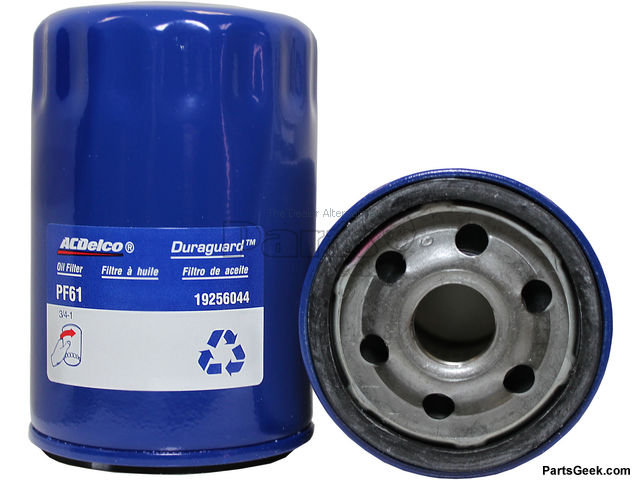 Cadillac DTS Oil Filter - Filters - K&N AC Delco Bosch WIX Pronto API ...
