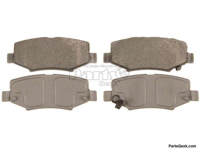 16 2016 Jeep Wrangler Brake Pad Set - Brake - AC Delco, API, Advics ...