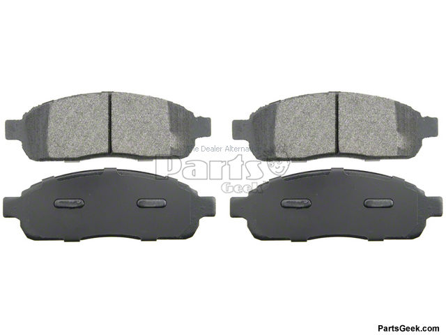 Ford F150 Brake Pads - Disc Brake Pad - DuraGo EBC Akebono Centric ...