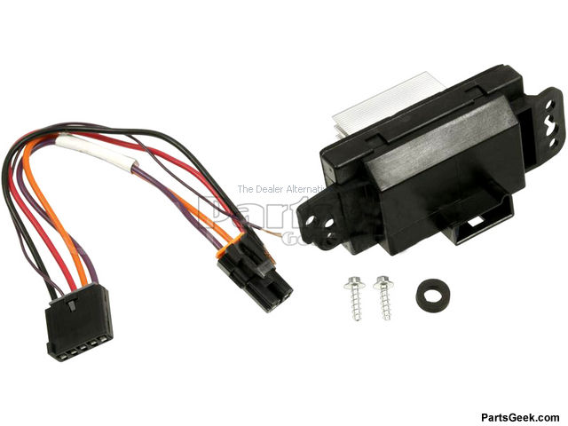Chevrolet Trailblazer Blower Motor Resistor - Replacement Blower Motor ...