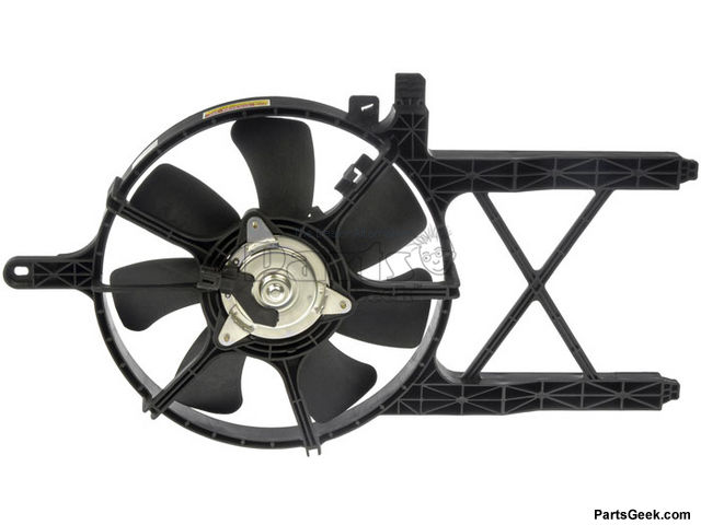 Nissan Frontier Radiator Fan - Cooling System - Replacement Dorman ...