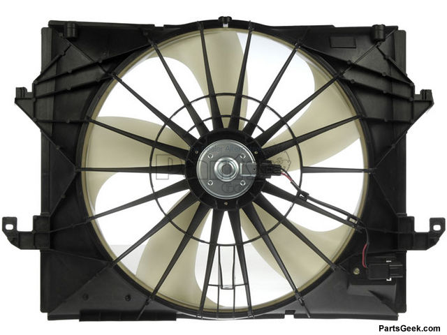 Dodge Ram 1500 Radiator Fan - Cooling System - Dorman TYC APDI Action ...