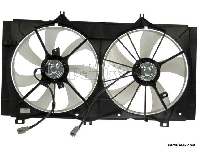 Toyota Venza Radiator Fan - Cooling System - Replacement Action Crash ...