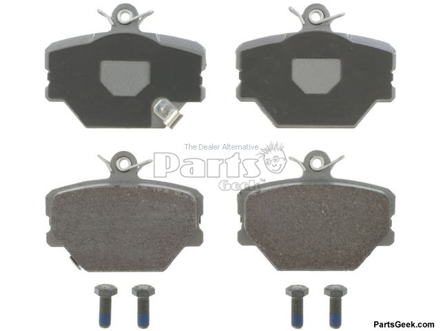 09 2009 Smart Fortwo Brake Pad Set - Brake - API, ATE, Akebono ...
