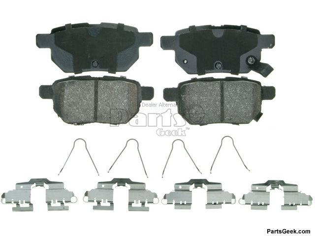 Toyota Prius Brake Pads - Disc Brake Pad - DuraGo DIY Solutions Centric ...